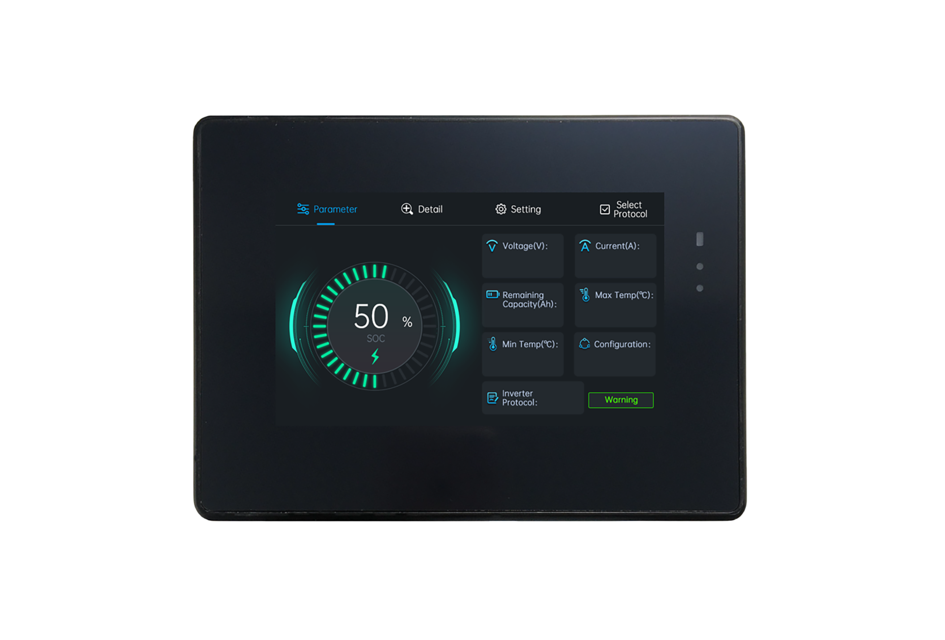 Invicta Touch Interface | Lithium Marine Standards